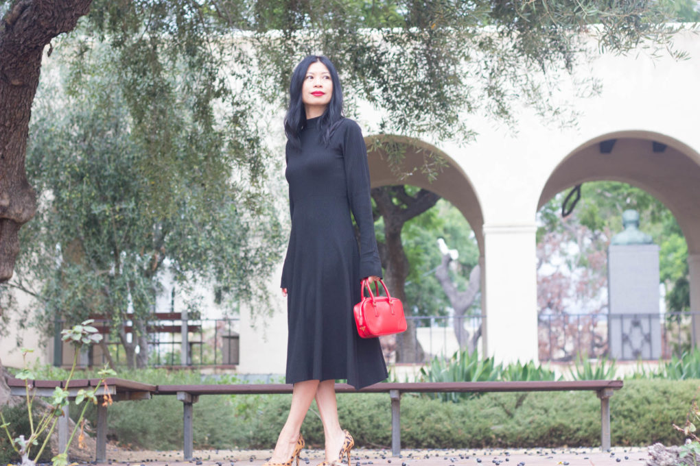 The LBD Midi Knit Dress – Mama In Heels